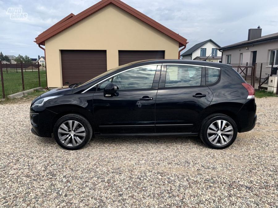 Black Peugeot 3008 2015 in Vilnius, with an engine capacity of 1.60 L and mileage of 243 thousand km for 4850 €, photo 3 on AUTOMOTO.COM.LV