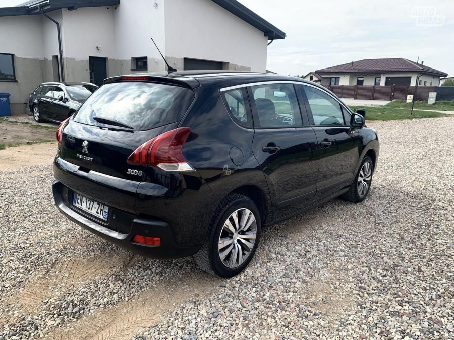 Black Peugeot 3008 2015 in Vilnius, with an engine capacity of 1.60 L and mileage of 243 thousand km for 4850 €, photo 8 on AUTOMOTO.COM.LV