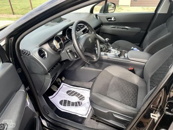 Black Peugeot 3008 2015 in Vilnius, with an engine capacity of 1.60 L and mileage of 243 thousand km for 4850 €, photo 9 on AUTOMOTO.COM.LV