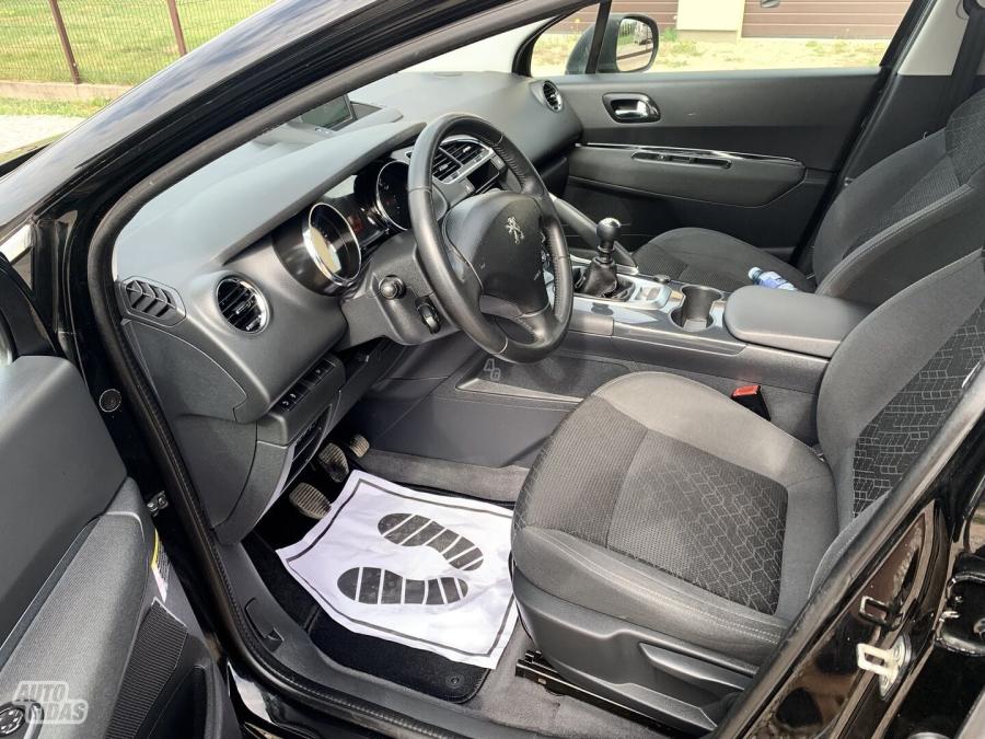 Black Peugeot 3008 2015 in Vilnius, with an engine capacity of 1.60 L and mileage of 243 thousand km for 4850 €, photo 10 on AUTOMOTO.COM.LV