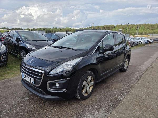 Melns Peugeot 3008 2015 Viļņa, ar dzinēja tilpumu 1.56 L un nobraukumu 205 tūkst. km par 5100 €, foto 1 vietnē AUTOMOTO.COM.LV