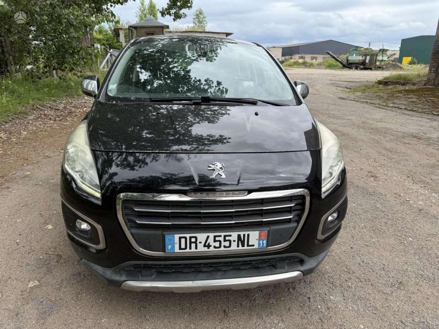 Melns Peugeot 3008 2015 Tauragė, ar dzinēja tilpumu 1.56 L un nobraukumu 254 tūkst. km par 4750 €, foto 3 vietnē AUTOMOTO.COM.LV