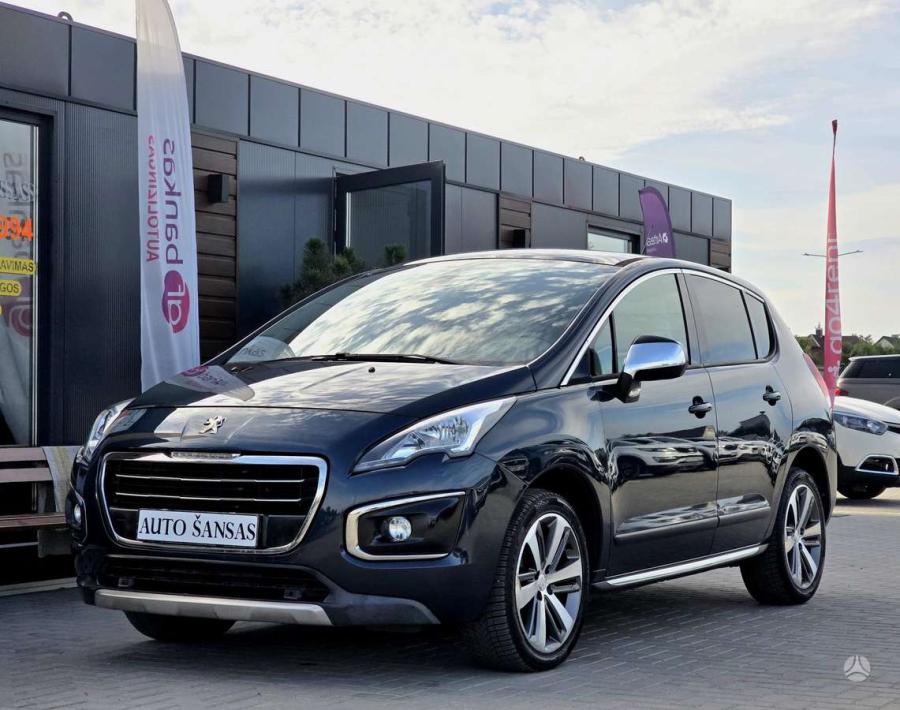 Melns Peugeot 3008 2015 Tauragė, ar dzinēja tilpumu 1.20 L un nobraukumu 138 tūkst. km par 5000 €, foto 3 vietnē AUTOMOTO.COM.LV
