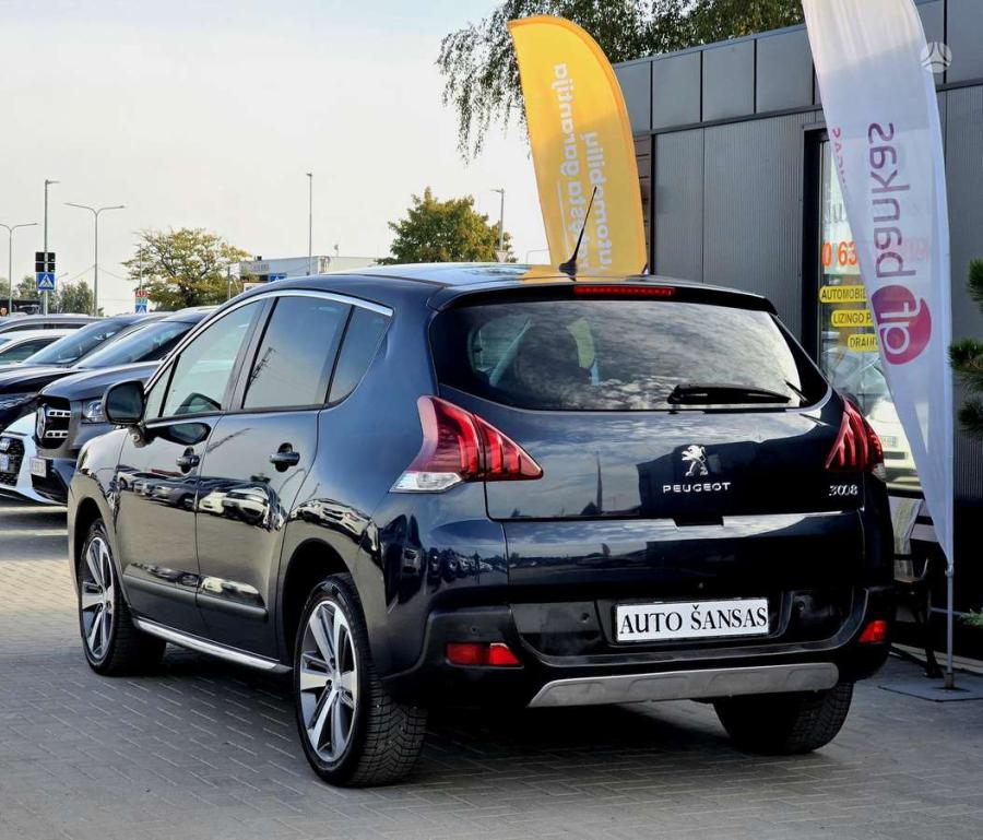 Melns Peugeot 3008 2015 Tauragė, ar dzinēja tilpumu 1.20 L un nobraukumu 138 tūkst. km par 5000 €, foto 8 vietnē AUTOMOTO.COM.LV