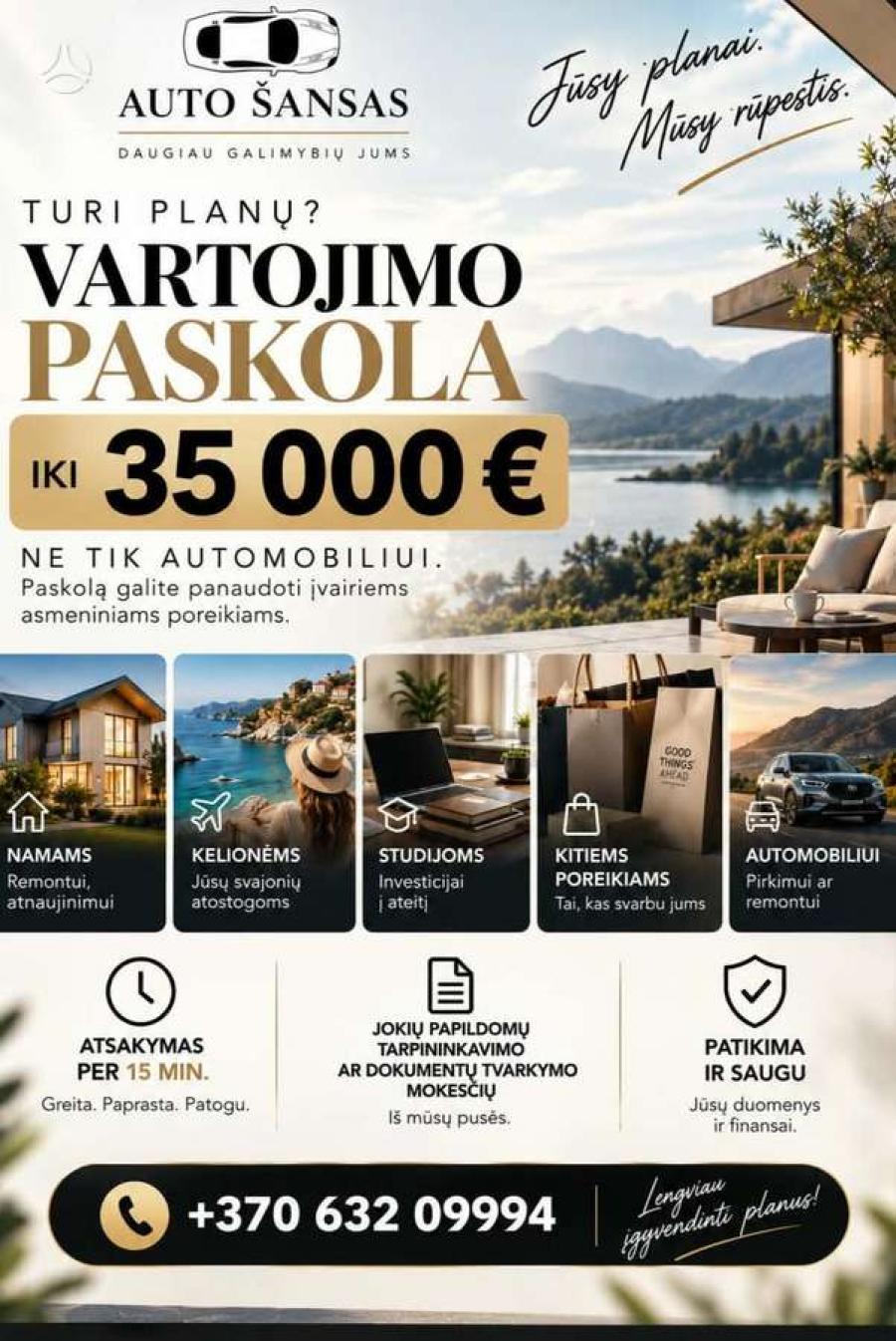Melns Peugeot 3008 2015 Tauragė, ar dzinēja tilpumu 1.20 L un nobraukumu 138 tūkst. km par 5000 €, foto 36 vietnē AUTOMOTO.COM.LV