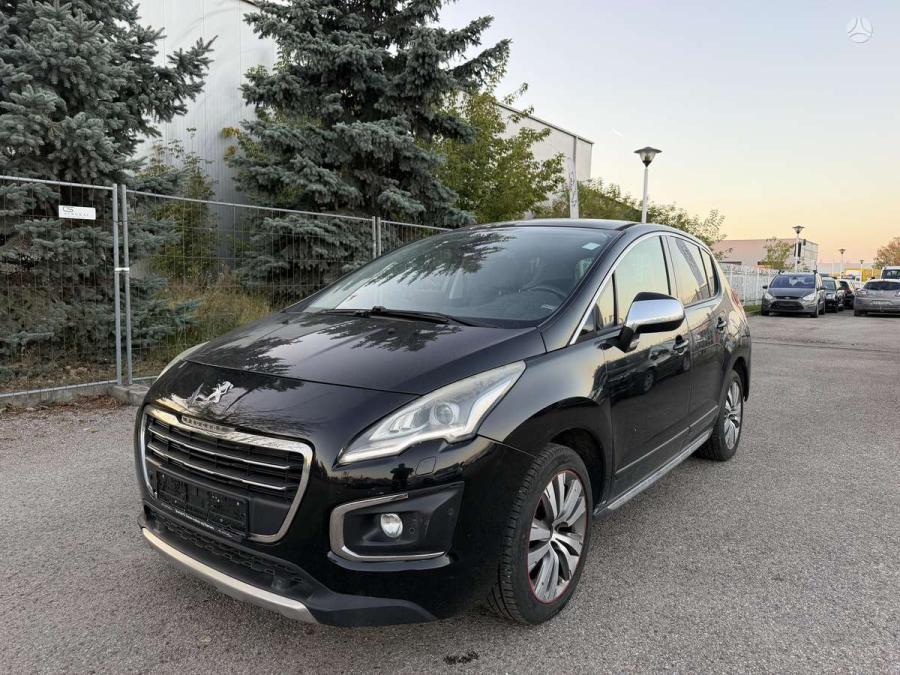 Melns Peugeot 3008 2015 Marijampole, ar dzinēja tilpumu 1.60 L un nobraukumu 280 tūkst. km par 3550 €, foto 1 vietnē AUTOMOTO.COM.LV