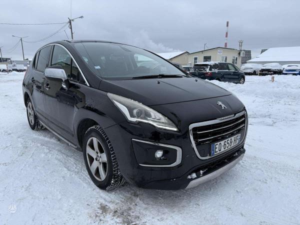 Black Peugeot 3008 2016 in Vilnius, with an engine capacity of 1.56 L and mileage of 201 thousand km for 6900 €, photo 2 on AUTOMOTO.COM.LV