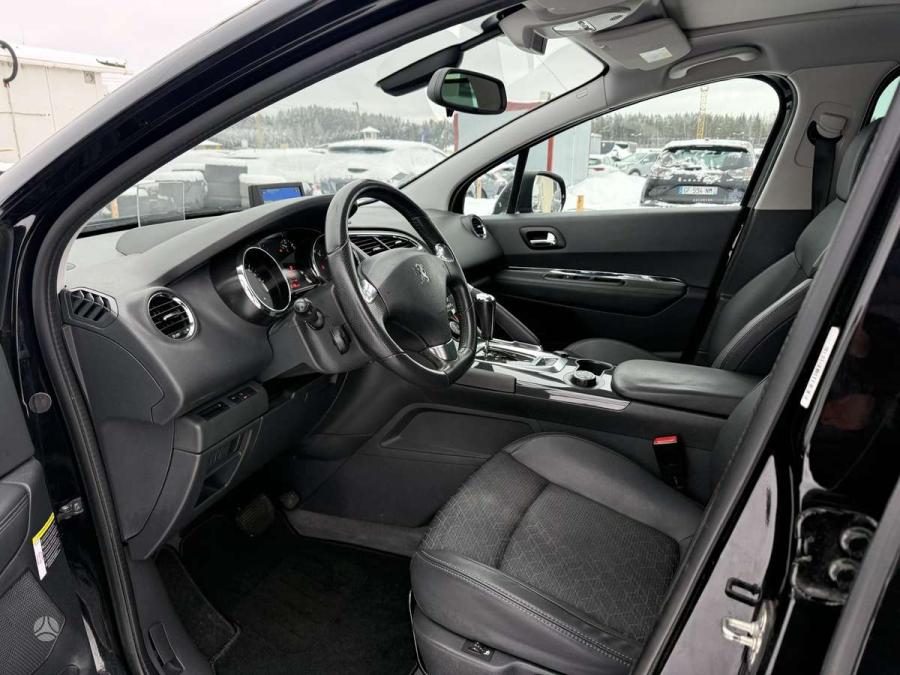 Black Peugeot 3008 2016 in Vilnius, with an engine capacity of 1.56 L and mileage of 201 thousand km for 6900 €, photo 7 on AUTOMOTO.COM.LV