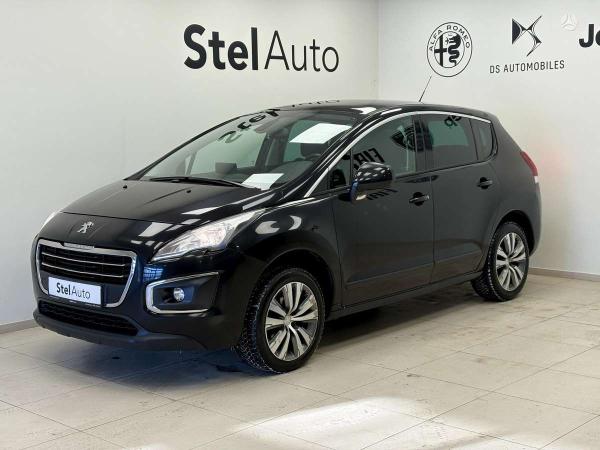 Black Peugeot 3008 2016 in Vilnius, with an engine capacity of 1.56 L and mileage of 99 thousand km for 7500 €, photo 1 on AUTOMOTO.COM.LV