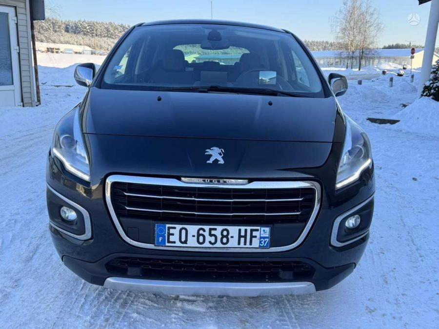Black Peugeot 3008 2016 in Vilnius, with an engine capacity of 1.56 L and mileage of 201 thousand km for 6700 €, photo 20 on AUTOMOTO.COM.LV