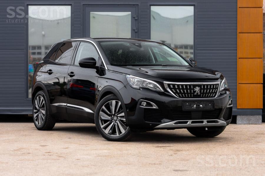 Black Peugeot 3008 2016 in Jelgava, with an engine capacity of 1.20 L and mileage of 83 thousand km for 9590 €, photo 1 on AUTOMOTO.COM.LV