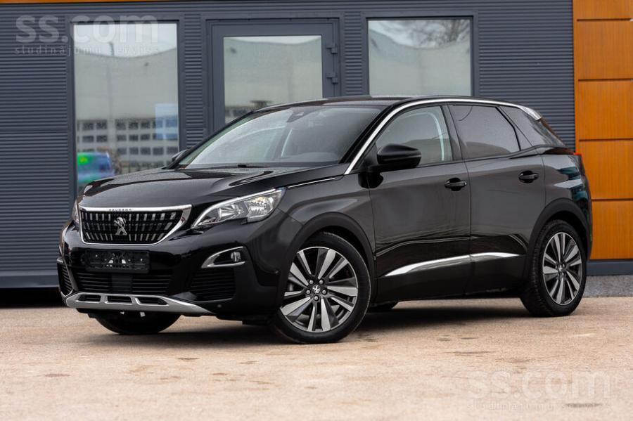 Black Peugeot 3008 2016 in Jelgava, with an engine capacity of 1.20 L and mileage of 83 thousand km for 9590 €, photo 3 on AUTOMOTO.COM.LV