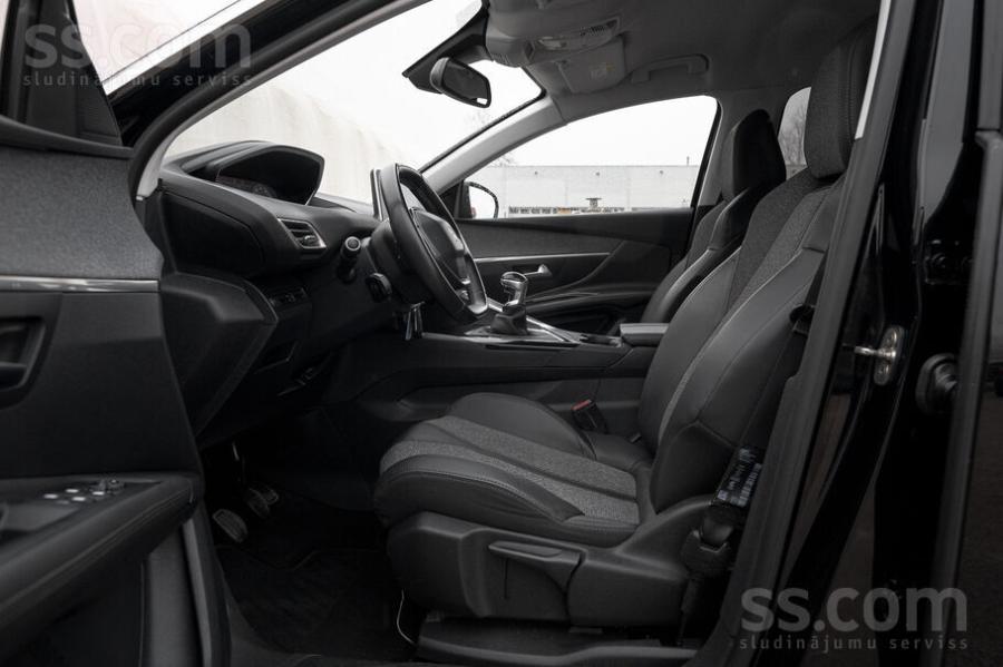 Black Peugeot 3008 2016 in Jelgava, with an engine capacity of 1.20 L and mileage of 83 thousand km for 9590 €, photo 14 on AUTOMOTO.COM.LV