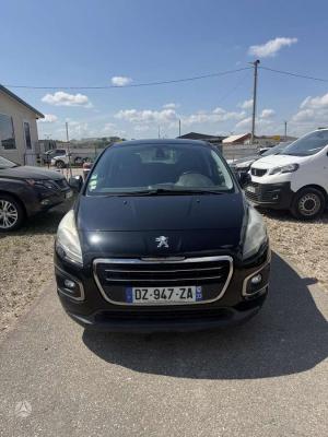 Black Peugeot 3008 2016 in Vilnius, with an engine capacity of 1.56 L and mileage of 250 thousand km for 5250 €, photo 3 on AUTOMOTO.COM.LV