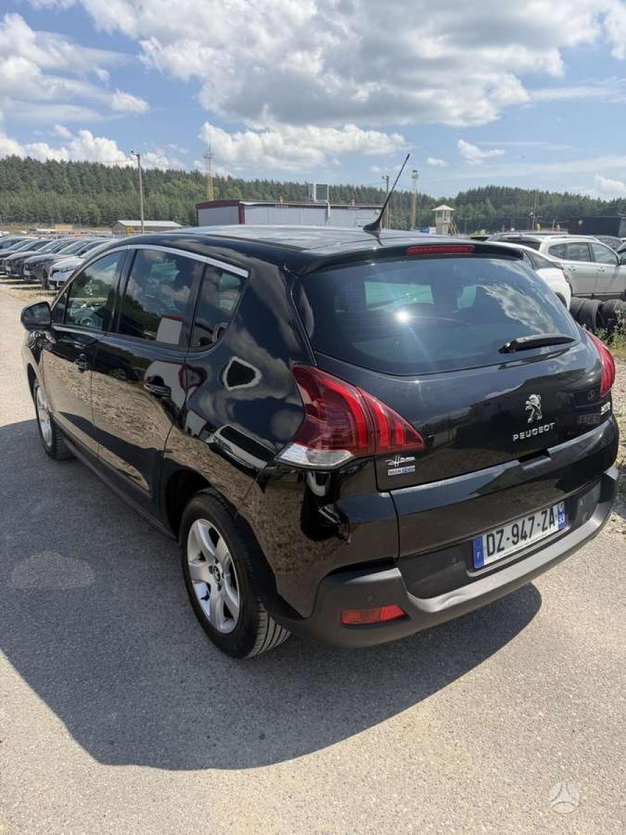 Black Peugeot 3008 2016 in Vilnius, with an engine capacity of 1.56 L and mileage of 250 thousand km for 5250 €, photo 7 on AUTOMOTO.COM.LV