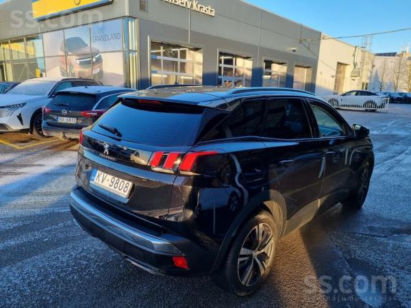 Black Peugeot 3008 2017 in Riga, with an engine capacity of 1.60 L and mileage of 184 thousand km for 12400 €, photo 2 on AUTOMOTO.COM.LV