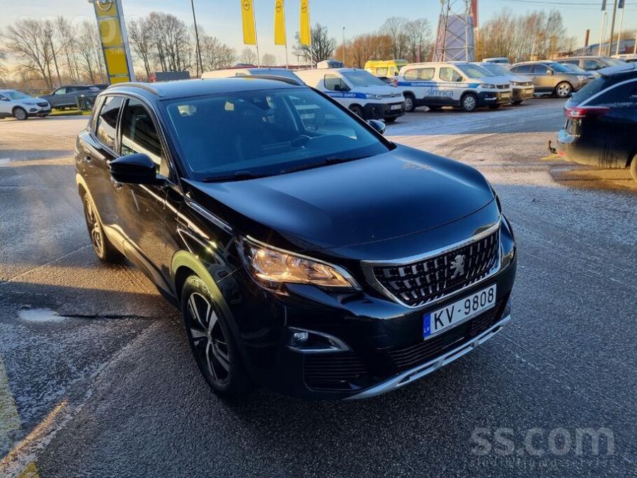 Melns Peugeot 3008 2017 Rīga, ar dzinēja tilpumu 1.60 L un nobraukumu 184 tūkst. km par 12400 €, foto 3 vietnē AUTOMOTO.COM.LV