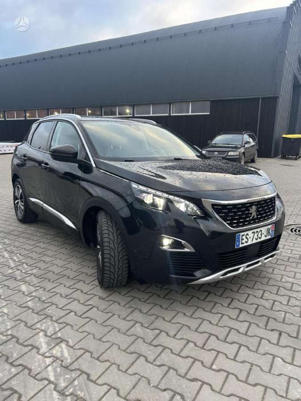 Black Peugeot 3008 2017 in Kaunas, with an engine capacity of 1.56 L and mileage of 99 thousand km for 9850 €, photo 1 on AUTOMOTO.COM.LV