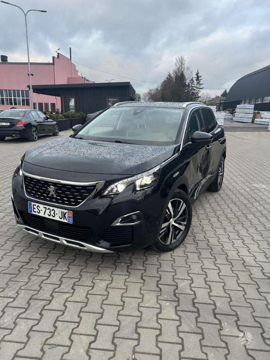 Black Peugeot 3008 2017 in Kaunas, with an engine capacity of 1.56 L and mileage of 99 thousand km for 9850 €, photo 2 on AUTOMOTO.COM.LV