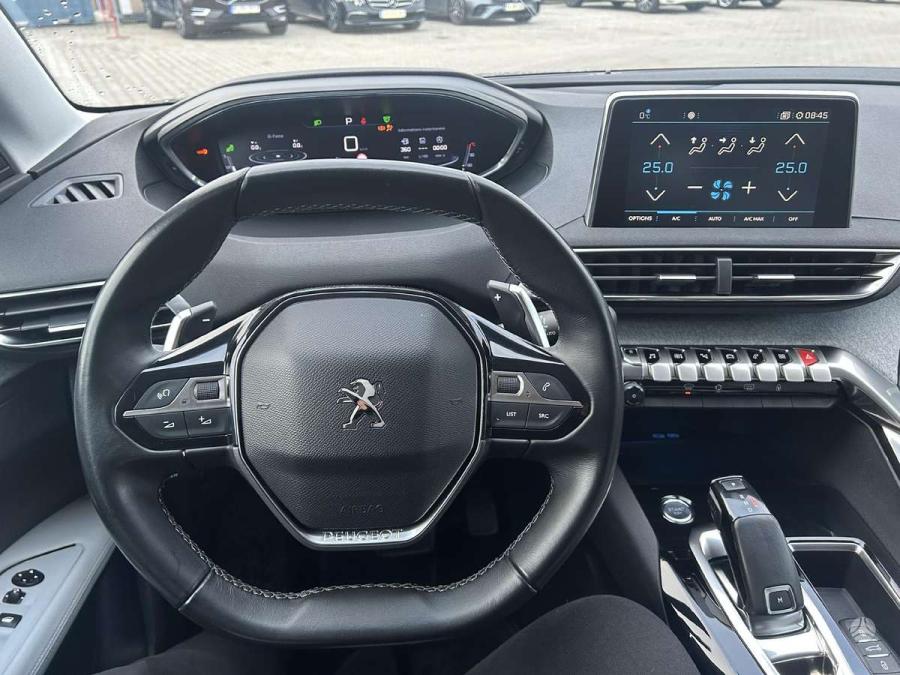 Black Peugeot 3008 2017 in Kaunas, with an engine capacity of 1.56 L and mileage of 99 thousand km for 9850 €, photo 21 on AUTOMOTO.COM.LV