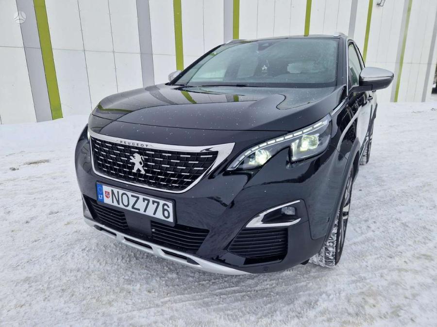 Black Peugeot 3008 2017 in Raseiniai, with an engine capacity of 2.00 L and mileage of 207 thousand km for 13999 €, photo 2 on AUTOMOTO.COM.LV