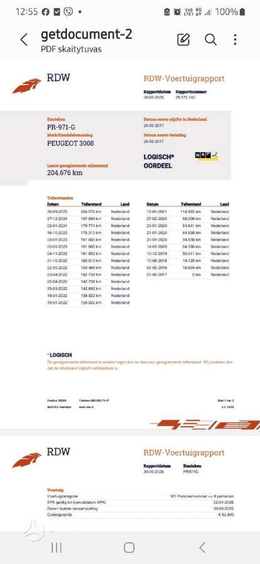 Black Peugeot 3008 2017 in Raseiniai, with an engine capacity of 2.00 L and mileage of 207 thousand km for 13999 €, photo 22 on AUTOMOTO.COM.LV