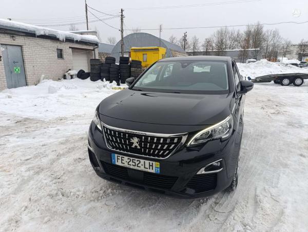 Black Peugeot 3008 2017 in Panevezys, with an engine capacity of 1.56 L and mileage of 243 thousand km for 8200 €, photo 2 on AUTOMOTO.COM.LV