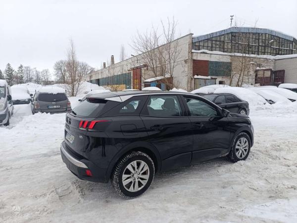 Black Peugeot 3008 2017 in Panevezys, with an engine capacity of 1.56 L and mileage of 243 thousand km for 8200 €, photo 5 on AUTOMOTO.COM.LV