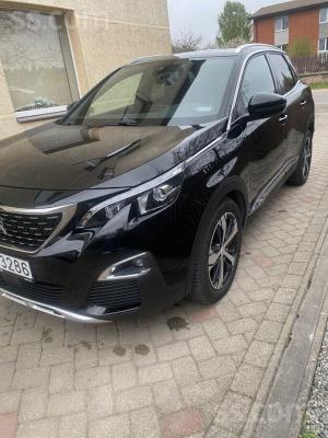 Черный Пежо 3008 2017 в Валмиера, объемом двигателя 1.60 л и пробегом 78 тыс. км за 16520 €, фото 3 на AUTOMOTO.COM.LV