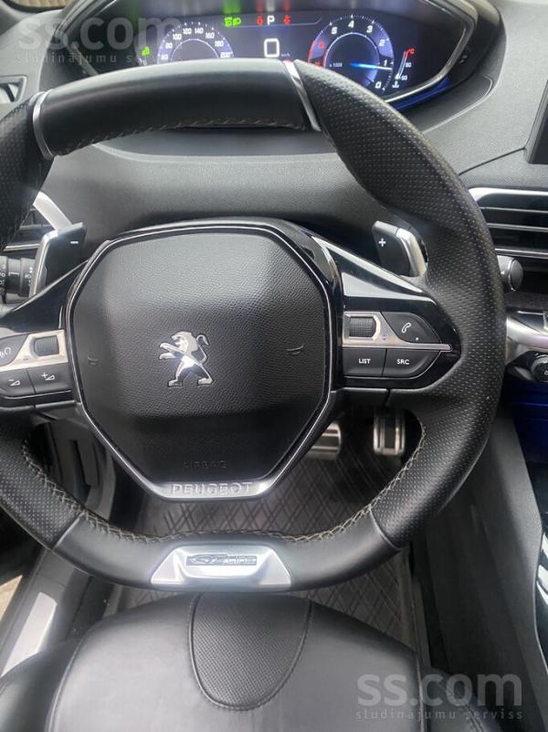 Melns Peugeot 3008 2017 Valmiera, ar dzinēja tilpumu 1.60 L un nobraukumu 78 tūkst. km par 16520 €, foto 5 vietnē AUTOMOTO.COM.LV