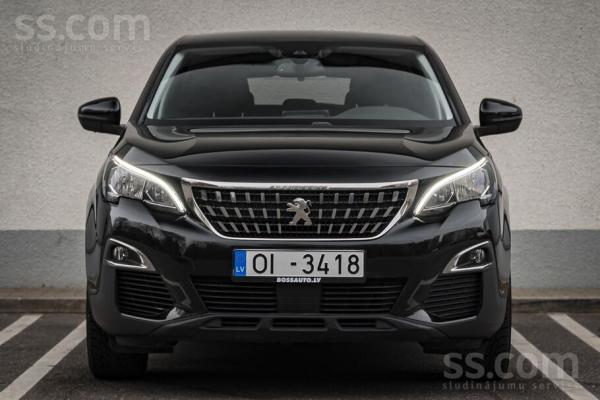 Black Peugeot 3008 2017 in Riga, with an engine capacity of 1.20 L and mileage of 147 thousand km for 9995 €, photo 2 on AUTOMOTO.COM.LV