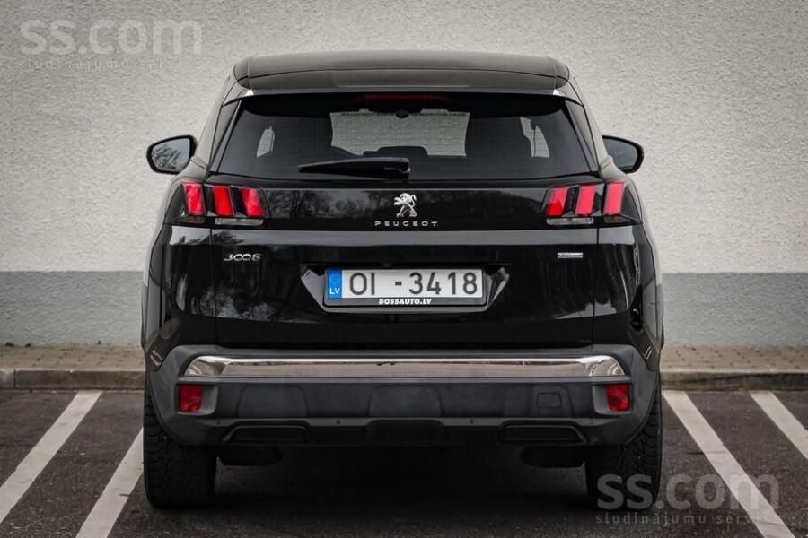 Melns Peugeot 3008 2017 Rīga, ar dzinēja tilpumu 1.20 L un nobraukumu 147 tūkst. km par 9995 €, foto 6 vietnē AUTOMOTO.COM.LV