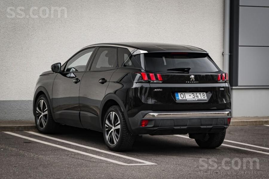 Melns Peugeot 3008 2017 Rīga, ar dzinēja tilpumu 1.20 L un nobraukumu 147 tūkst. km par 9995 €, foto 7 vietnē AUTOMOTO.COM.LV