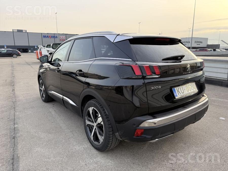 Melns Peugeot 3008 2017 Rīga, ar dzinēja tilpumu 1.60 L un nobraukumu 118 tūkst. km par 14250 €, foto 5 vietnē AUTOMOTO.COM.LV