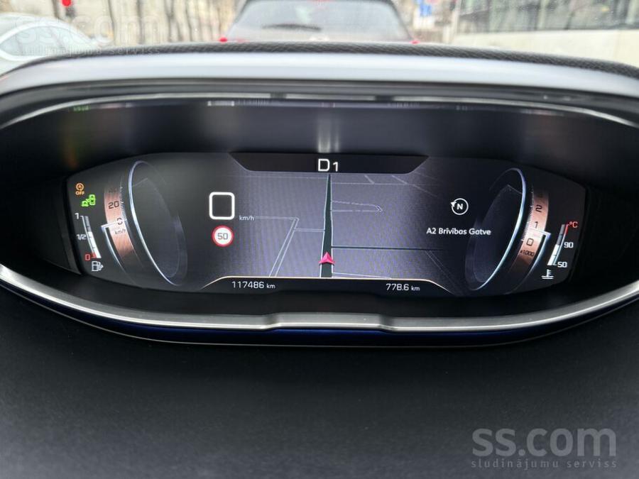 Melns Peugeot 3008 2017 Rīga, ar dzinēja tilpumu 1.60 L un nobraukumu 118 tūkst. km par 14250 €, foto 9 vietnē AUTOMOTO.COM.LV