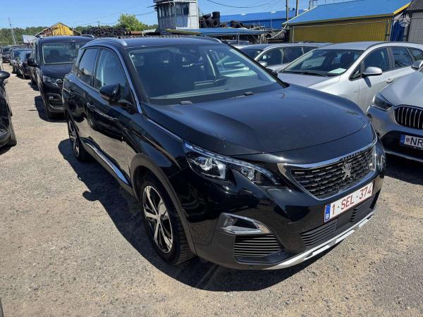 Black Peugeot 3008 2017 in Kaunas, with an engine capacity of 1.20 L and mileage of 205 thousand km for 7850 €, photo 1 on AUTOMOTO.COM.LV