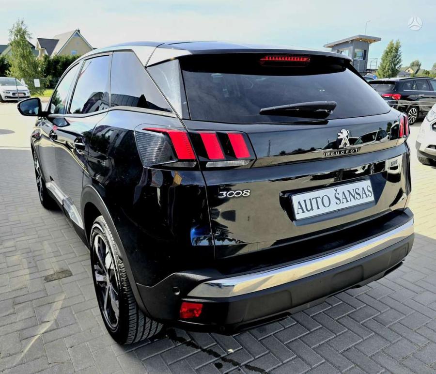 Melns Peugeot 3008 2017 Tauragė, ar dzinēja tilpumu 1.56 L un nobraukumu 240 tūkst. km par 8700 €, foto 14 vietnē AUTOMOTO.COM.LV