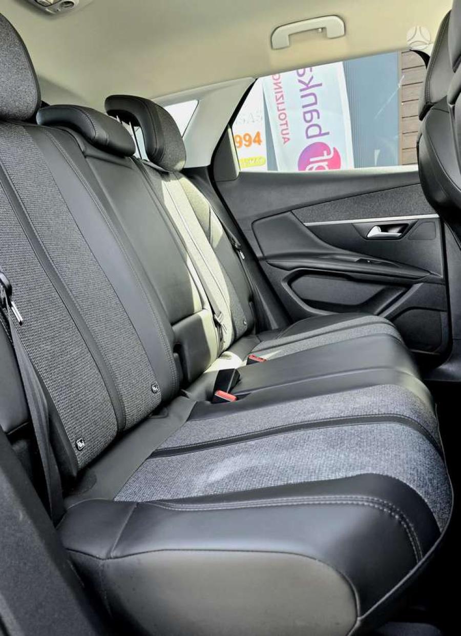 Melns Peugeot 3008 2017 Tauragė, ar dzinēja tilpumu 1.56 L un nobraukumu 240 tūkst. km par 8700 €, foto 26 vietnē AUTOMOTO.COM.LV