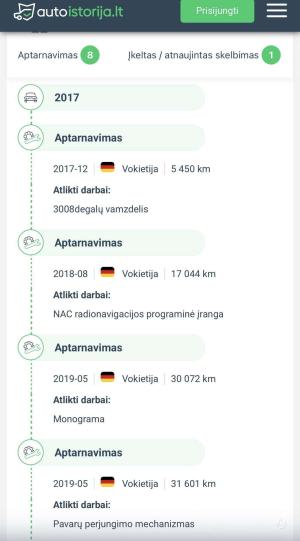 Melns Peugeot 3008 2017 Tauragė, ar dzinēja tilpumu 2.00 L un nobraukumu 254 tūkst. km par 13400 €, foto 51 vietnē AUTOMOTO.COM.LV