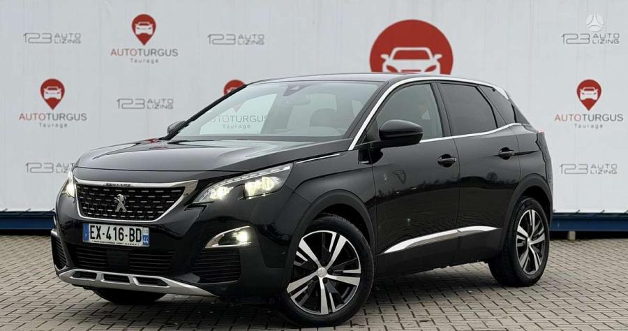 Black Peugeot 3008 2018 in Taurage, with an engine capacity of 1.60 L and mileage of 128 thousand km for 13200 €, photo 4 on AUTOMOTO.COM.LV