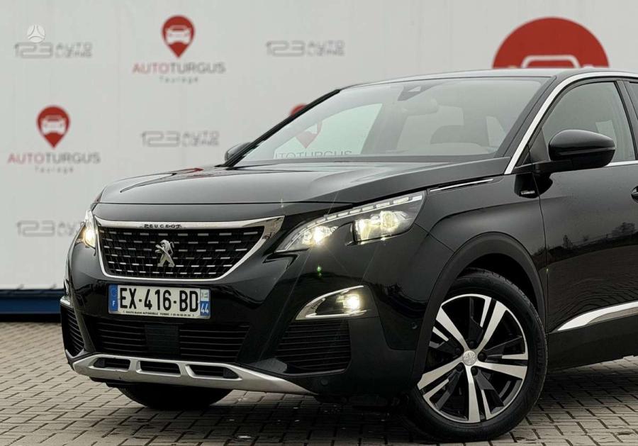 Black Peugeot 3008 2018 in Taurage, with an engine capacity of 1.60 L and mileage of 128 thousand km for 13200 €, photo 5 on AUTOMOTO.COM.LV