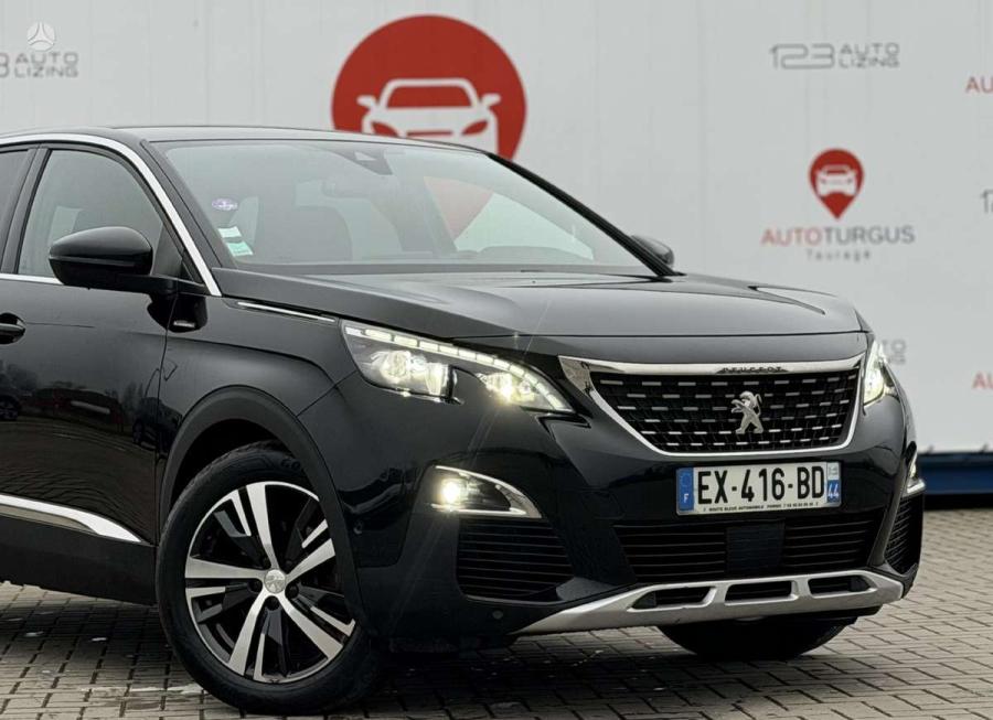 Black Peugeot 3008 2018 in Taurage, with an engine capacity of 1.60 L and mileage of 128 thousand km for 13200 €, photo 7 on AUTOMOTO.COM.LV