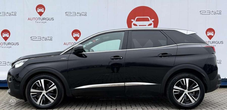 Black Peugeot 3008 2018 in Taurage, with an engine capacity of 1.60 L and mileage of 128 thousand km for 13200 €, photo 9 on AUTOMOTO.COM.LV