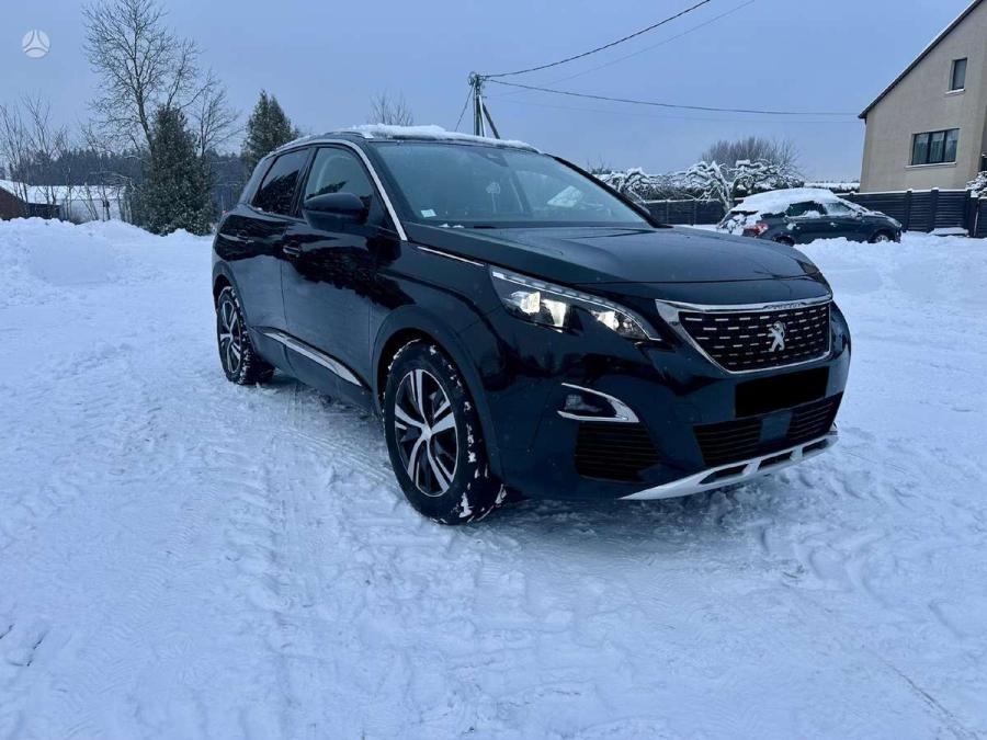 Melns Peugeot 3008 2018 Tauragė, ar dzinēja tilpumu 1.50 L un nobraukumu 199 tūkst. km par 13300 €, foto 1 vietnē AUTOMOTO.COM.LV