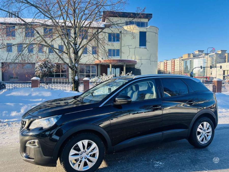 Black Peugeot 3008 2018 in Kaunas, with an engine capacity of 1.60 L and mileage of 250 thousand km for 10350 €, photo 4 on AUTOMOTO.COM.LV