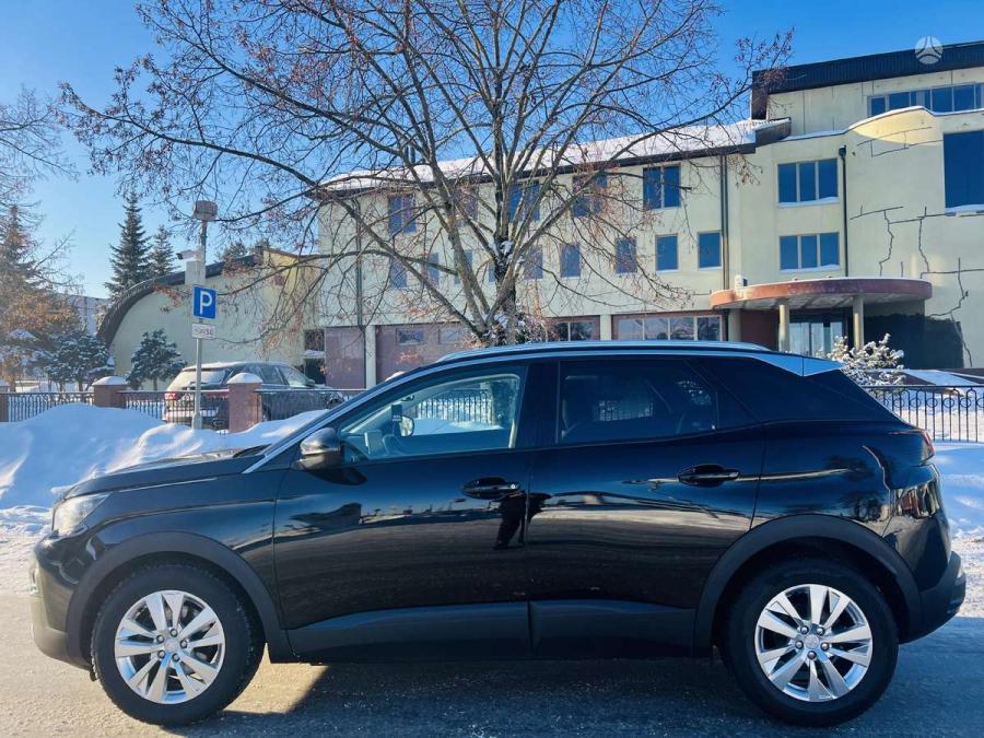 Black Peugeot 3008 2018 in Kaunas, with an engine capacity of 1.60 L and mileage of 250 thousand km for 10350 €, photo 9 on AUTOMOTO.COM.LV