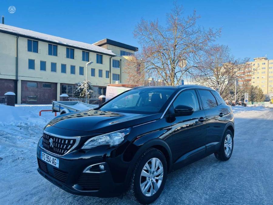 Black Peugeot 3008 2018 in Kaunas, with an engine capacity of 1.60 L and mileage of 250 thousand km for 10350 €, photo 13 on AUTOMOTO.COM.LV