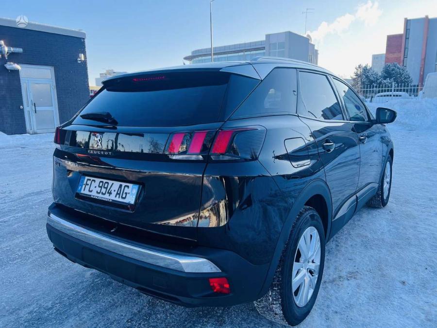 Black Peugeot 3008 2018 in Kaunas, with an engine capacity of 1.60 L and mileage of 245 thousand km for 10300 €, photo 9 on AUTOMOTO.COM.LV