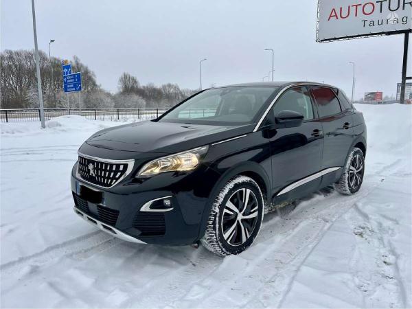 Black Peugeot 3008 2018 in Taurage, with an engine capacity of 1.50 L and mileage of 198 thousand km for 9700 €, photo 2 on AUTOMOTO.COM.LV
