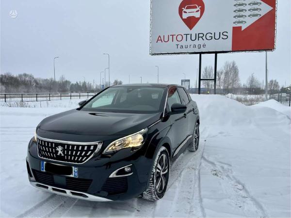 Black Peugeot 3008 2018 in Taurage, with an engine capacity of 1.50 L and mileage of 198 thousand km for 9700 €, photo 3 on AUTOMOTO.COM.LV